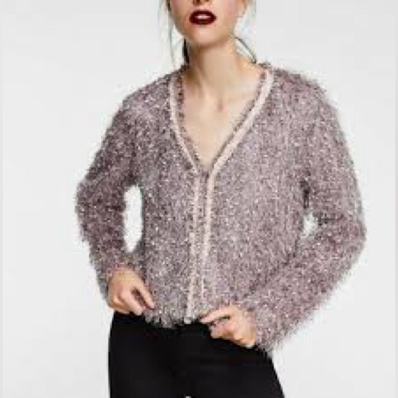 Zara | Jackets & Coats | Zara Fringed Jacket | Poshmark